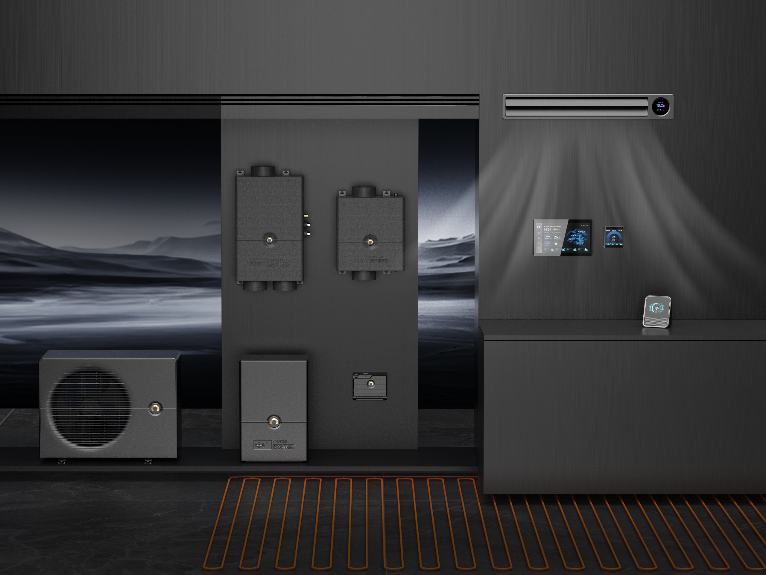 5 constant heat pump air systems "EWA"_获奖作品_金芦苇工业设计奖 - Goldreed ...